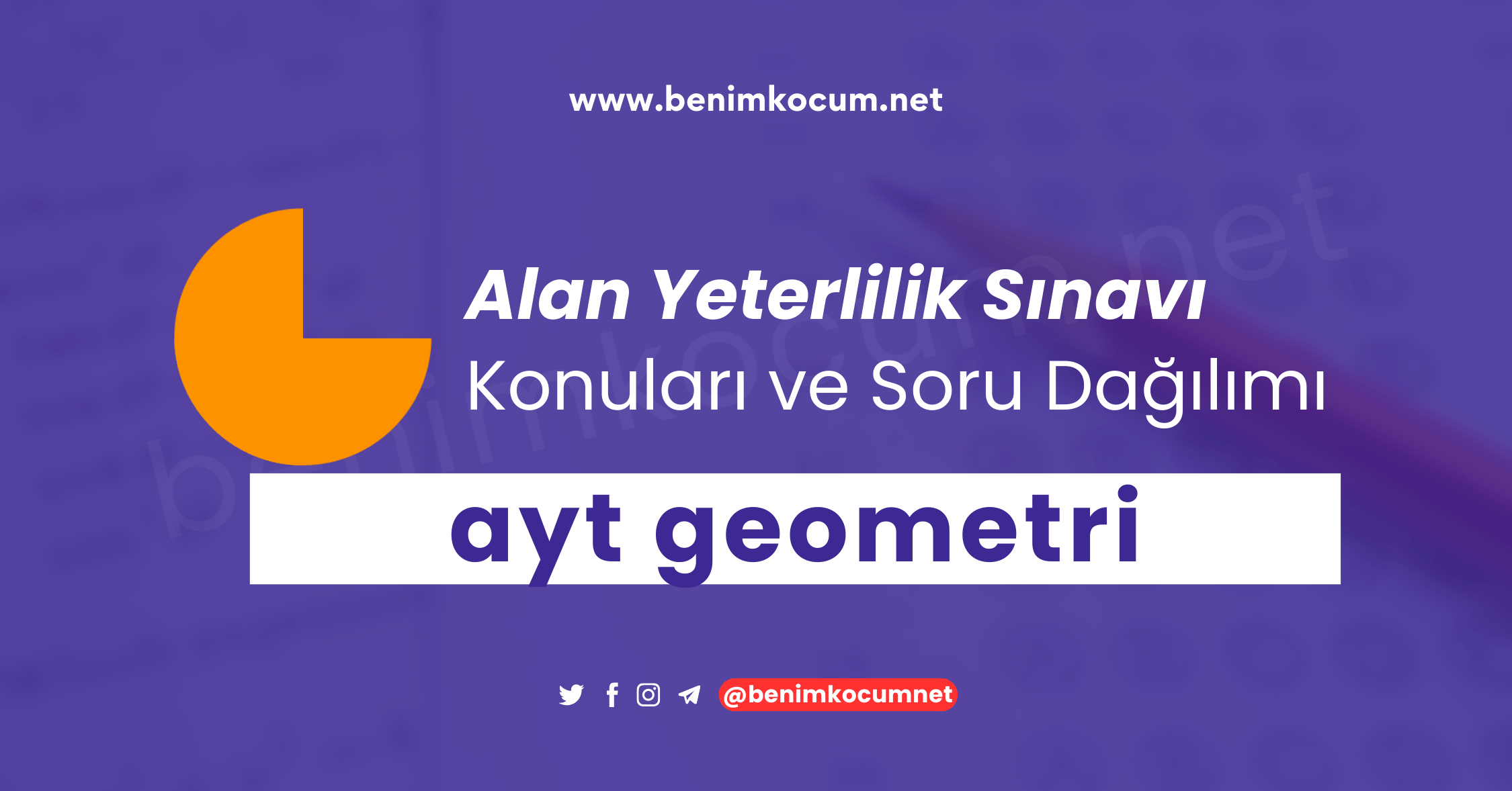 2025 AYT Geometri Konuları ve Soru Dağılımı - Benim Koçum